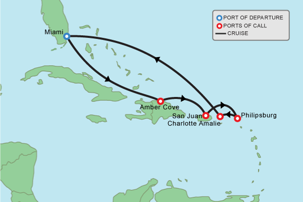 8 Night Eastern Caribbean on Carnival Magic | Cruise with Points